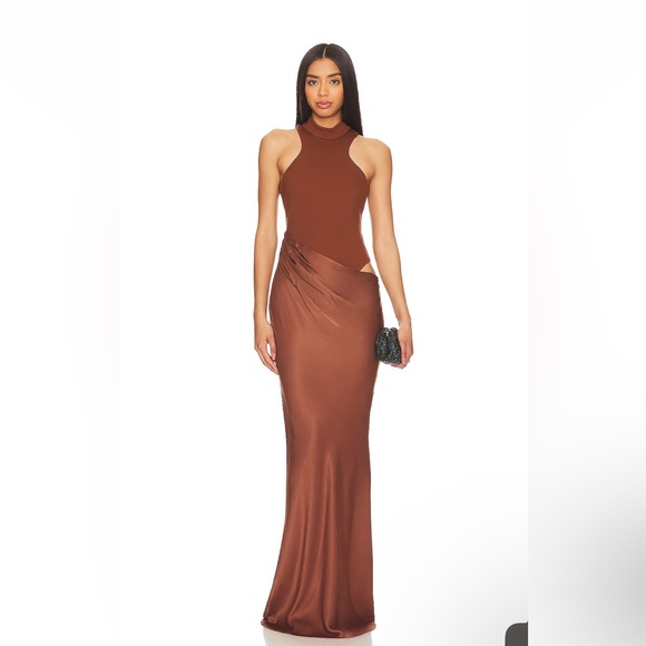 Camila Coelho | Dresses | Camila Coelho Estrella Maxi Dress In Nutshell ...